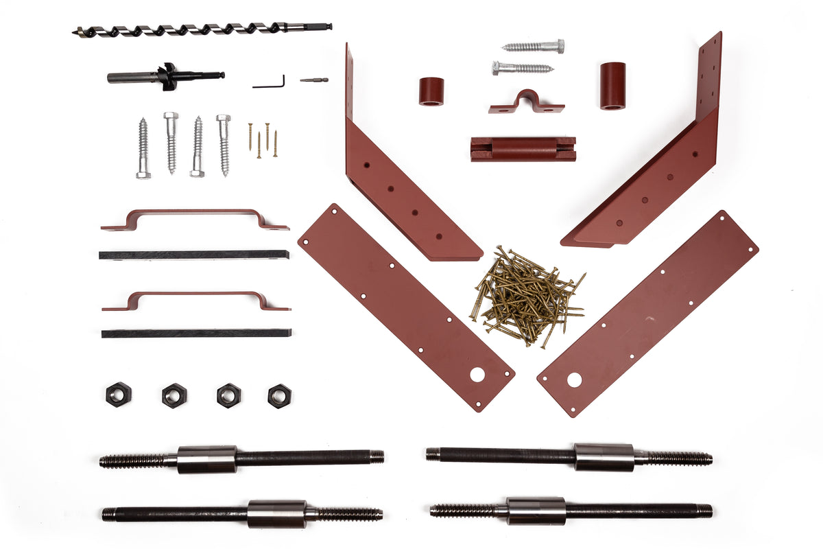 THREE Tree (Single Yoke) - Tree Fort Hardware Kit - PRESALE – Be in a Tree