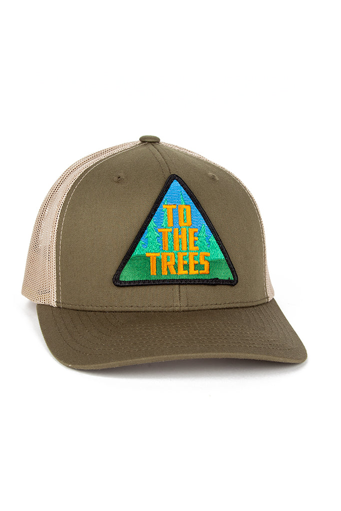 Snapback Hat with To The Trees Patch – Be in a Tree