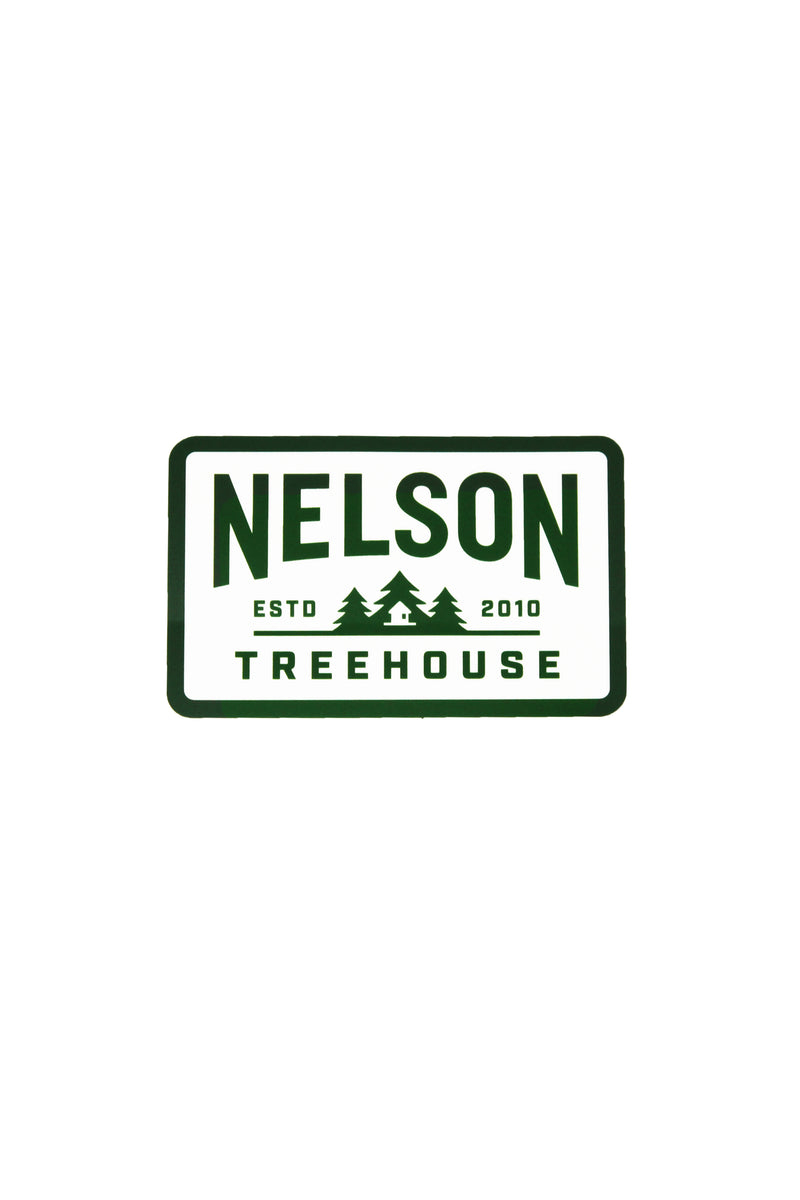 Nelson Treehouse Sticker – Be in a Tree